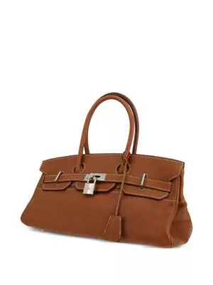 Hermès 2008 Birkin Shoulder Tote Bag - Brown