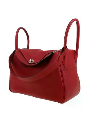 Hermès 2019 Lindy Shoulder Bag - Red