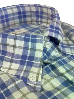 Luciano Barbera Checked Buttoned Shirt
