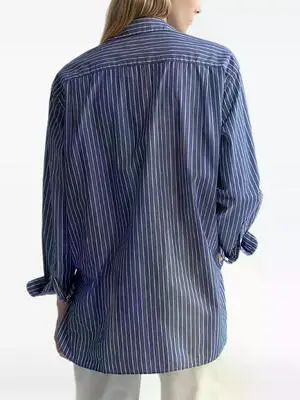 NILI LOTAN Yorke Striped Shirt