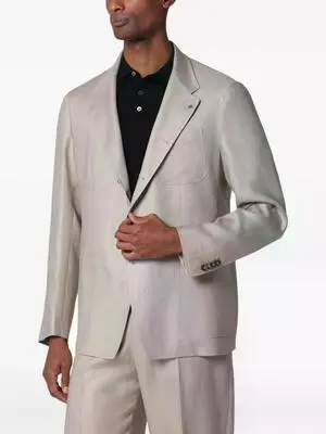 Tagliatore Single-breasted Blazer - Neutrals