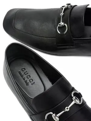 Gucci Horsebit Leather Loafers