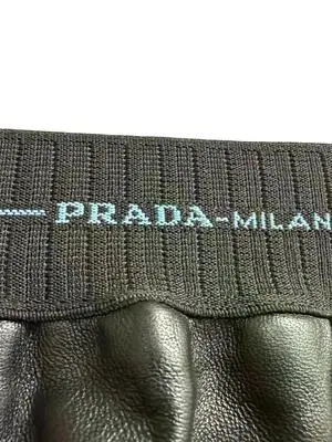 Prada Paneled Drawstring Trousers