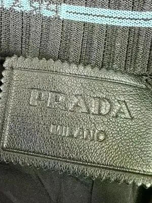 Prada Paneled Drawstring Trousers