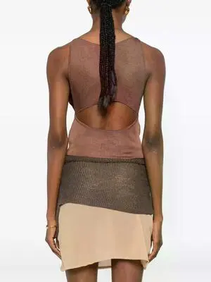ISA BOULDER Strapless Layered Top