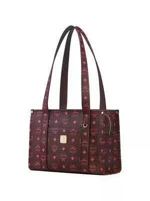 Mcm Small Aren Visetos Tote Bag