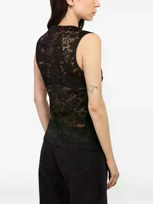 Eckhaus Latta Seraph Lace Tank Top