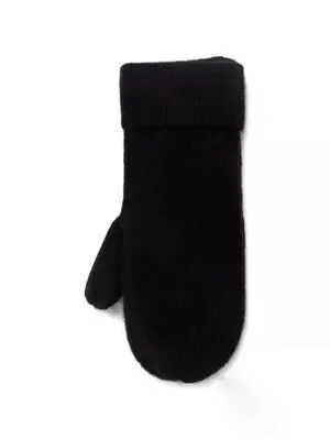 SAMSOE SAMSOE Knitted Mittens - Black