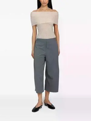 SAMSOE SAMSOE Saroko Wide-leg Cropped Trousers