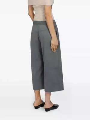 SAMSOE SAMSOE Saroko Wide-leg Cropped Trousers