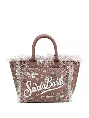 MC2 SAINT BARTH Vanity Tote Bag - Brown