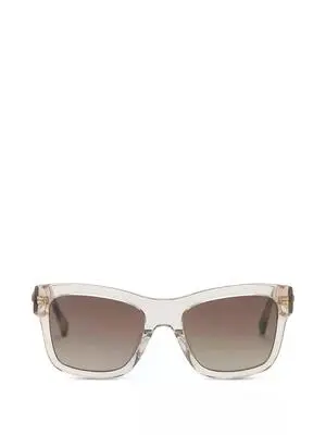 Kurt Geiger Rectangle-frame Sunglasses - Neutrals