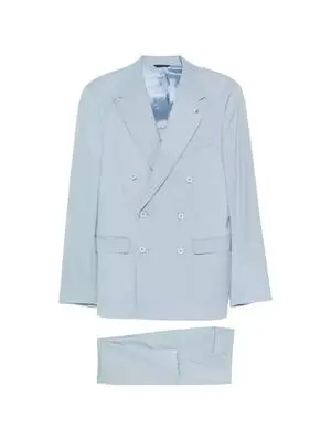 MANUEL RITZ Double-breasted Peak-lapel Suit