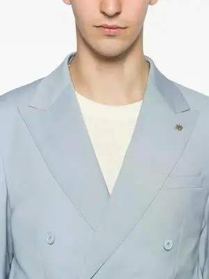 MANUEL RITZ Double-breasted Peak-lapel Suit