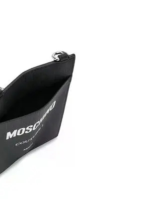 Moschino Strap Logo Card Holder