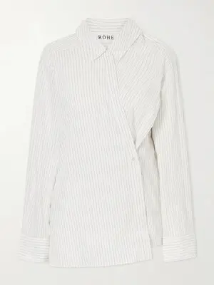 RÓHE Striped Crepon Shirt - Multi