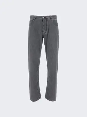 Bottega Veneta Black Wash Bottoms For Men