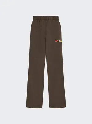 Martine Rose Straight Leg Sweatpant Washed - Brown