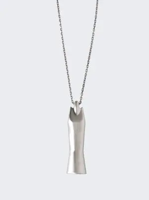 Rick Owens Mega Sister Charm Necklace - Silver