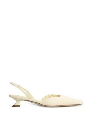 3JUIN Sophie Slingback Kitten-heel Pumps