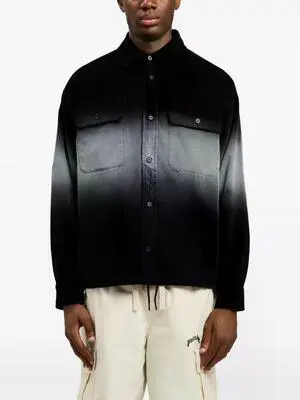 Palm Angels Gradient-effect Shirt Jacket