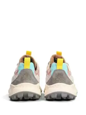 FLOWER MOUNTAIN Yamano Panelled Sneakers - Neutrals
