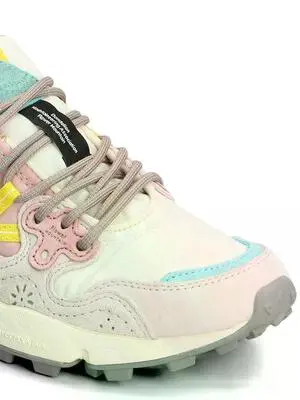 FLOWER MOUNTAIN Yamano Panelled Sneakers - Neutrals