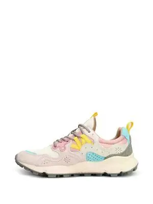 FLOWER MOUNTAIN Yamano Panelled Sneakers - Neutrals