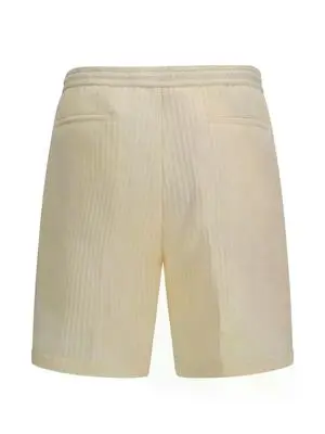 GERMANO 1952 Textured Pleated Shorts