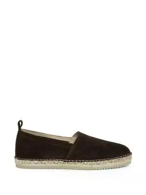 Frescobol Carioca Helio Suede Espadrilles - Brown