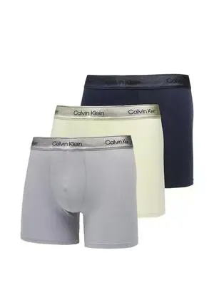 Calvin Klein Logo-waistband Boxers - Grey