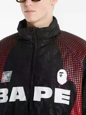 A BATHING APE Logo-print Padded Jacket