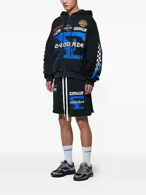 GODMADE Logo-print Shorts