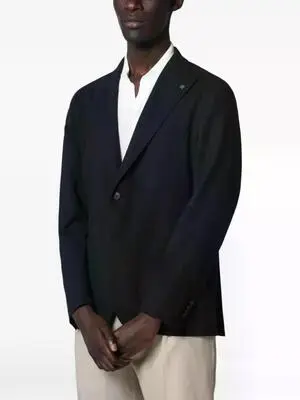 Tagliatore Logo-plaque Single-breasted Jacket