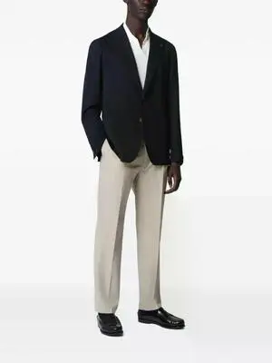 Tagliatore Logo-plaque Single-breasted Jacket