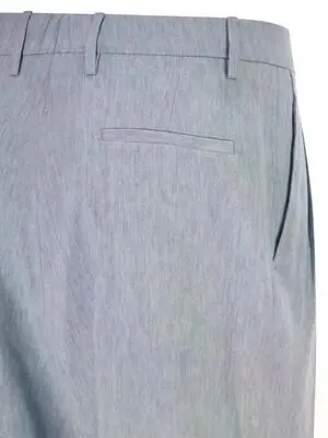 Tagliatore Effie Pleated Bermuda Shorts