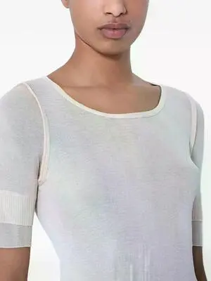 LEMAIRE Lemiare Fine-knit T-shirt - Neutrals