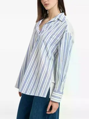 Max Mara Striped Cotton Shirt