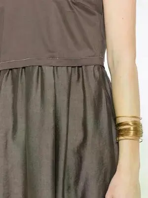 Peserico Monili-chain Sleeveless Midi Dress