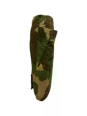 Victoria Beckham Camouflage-print Midi Skirt