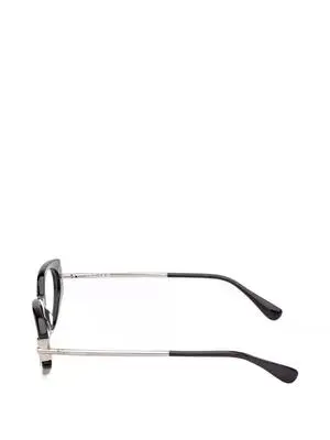 Max Mara Oval-frame Eyeglasses - Black
