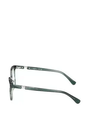 Max Mara Round Frame Glasses - Green
