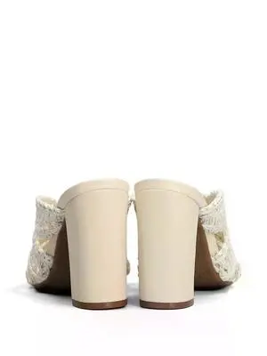 AREZZO Woven Crossover-strap Sandals