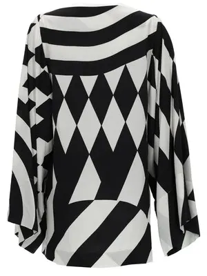 Dries Van Noten Printed Viscose Blouse - Multicolour