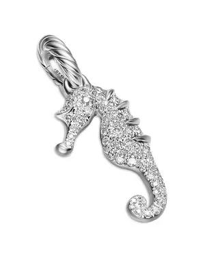 David Yurman Seahorse Amulet - Silver