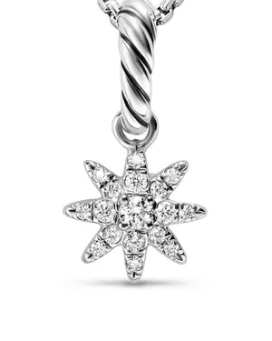 David Yurman Sterling And Diamond Pendant