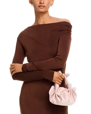 NLA COLLECTION Satin Wristlet - Blush