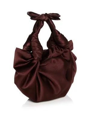 NLA COLLECTION Satin Wristlet - Brown