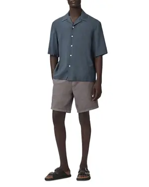 ALLSAINTS Purley Oversized Fit Shirt - Canis Grey