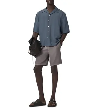 ALLSAINTS Purley Oversized Fit Shirt - Canis Grey